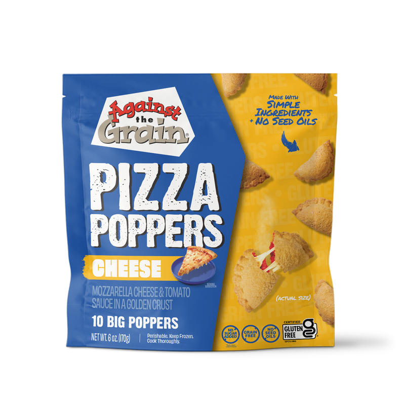 Cheese Pizza Poppers – Against The Grain